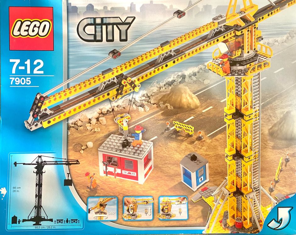 LEGO CITY Baukran / Construction Crane UNGEÖFFNET | Kaufen auf Ricardo