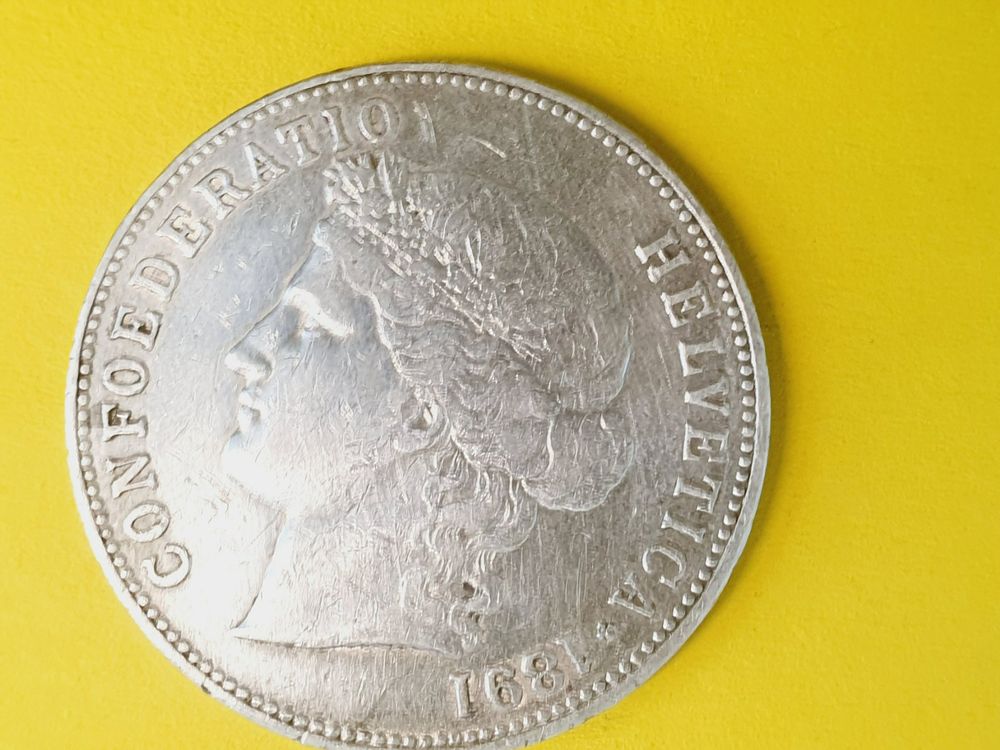 5 Franken 1891 **** ( Poste A+ ) | Kaufen auf Ricardo