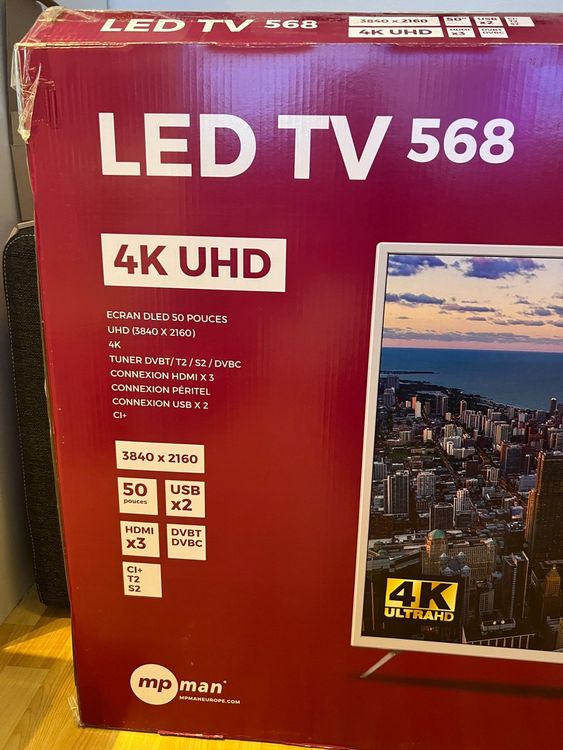 Mpman 50'' Zoll, 4K UHD LED TV, 2021, Weiss - NEU ab CHF 1.- (Neu ...