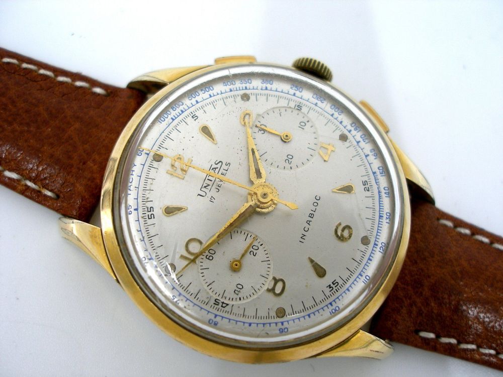 UNITAS 1950ER CHRONOGRAPH VENUS 210 (Gebraucht) in Zürich für CHF 272 ...