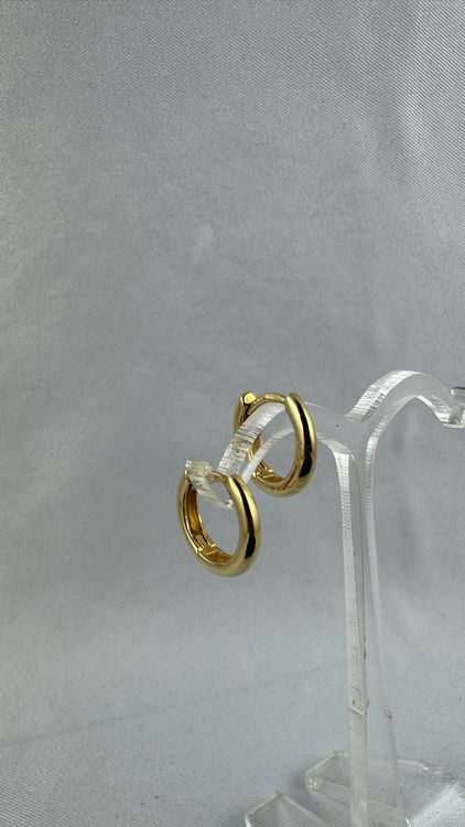 Ohrringe / Creolen in 750 Gold / 18 Karat | Kaufen auf Ricardo