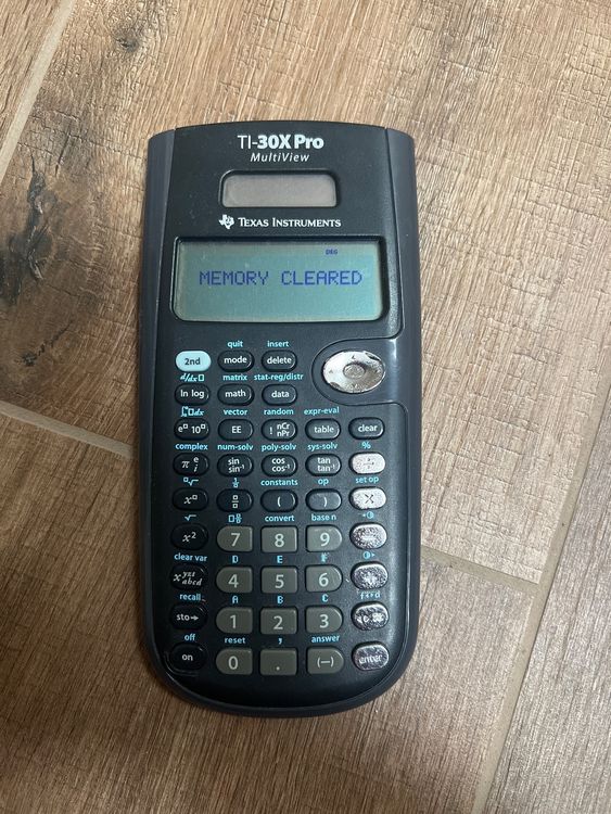 Taschenrechner TI-30X Pro (Gebraucht) in Bern für CHF 8 – mit Lieferung ...
