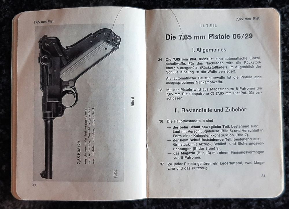 Reglement "Die Pistolen" Schweizer Armee (Neu (gemäss Beschreibung)) in Dottikon für CHF 15 ...