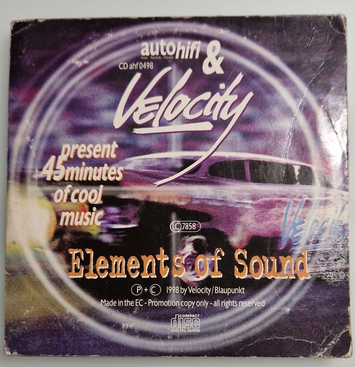 Autohifi & Velocity - Elements of Sound CD, Musik, Audio,DJ | Kaufen ...