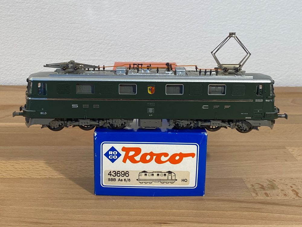 Roco 43696 - SBB Ae 6/6 Genf grün H0/DC (Gebraucht) in Goldau für CHF ...
