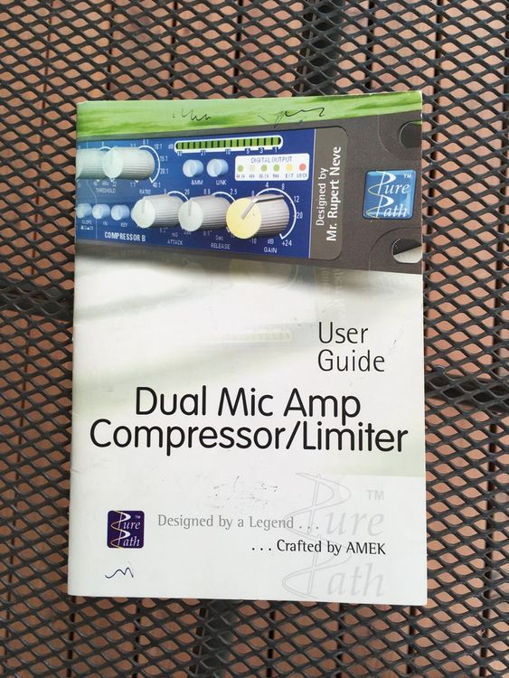 AMEK Neve DMCL Dual Mic Amp - Compressor/Limiter digi opt. (Gebraucht ...
