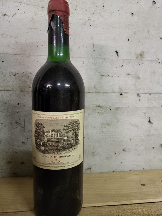 1 Flasche Chateau Lafite Rothschild 1980 (Gebraucht) in Untersiggenthal ...