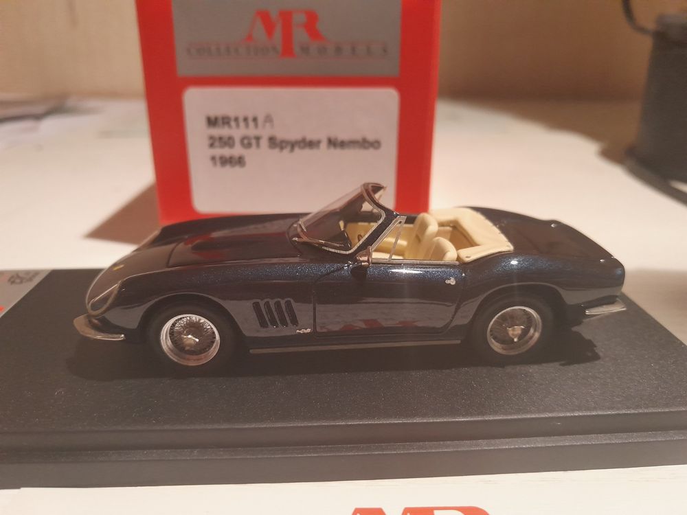 Ferrari 250 GT Spyder Nembo 1966 MR Collection 1:43 N° 111A (Neu und ...
