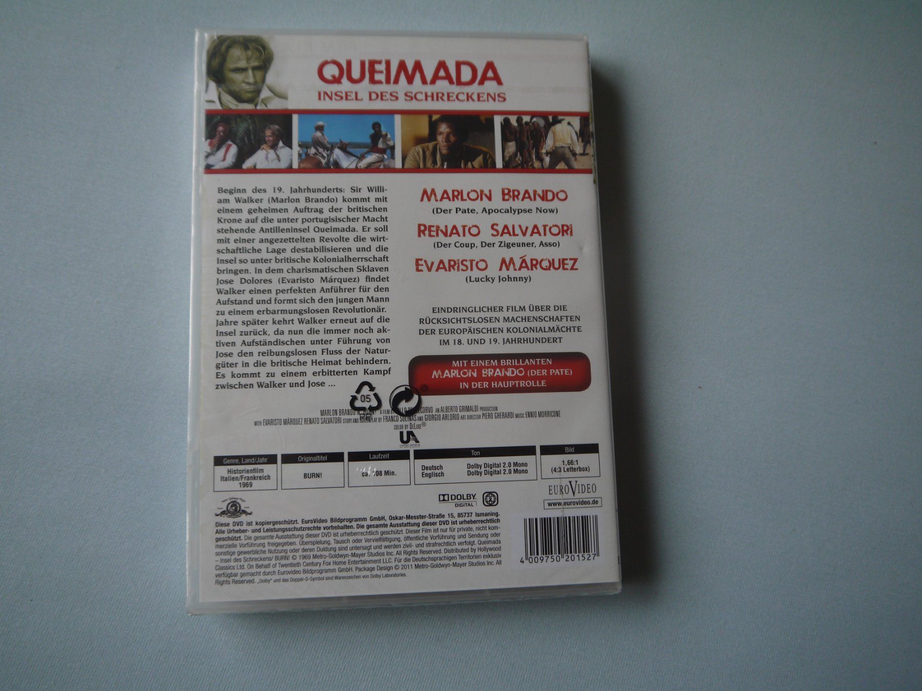 QUEIMADA INSEL DES SCHRECKENS(1969) Marlon Brando (Neu und ...