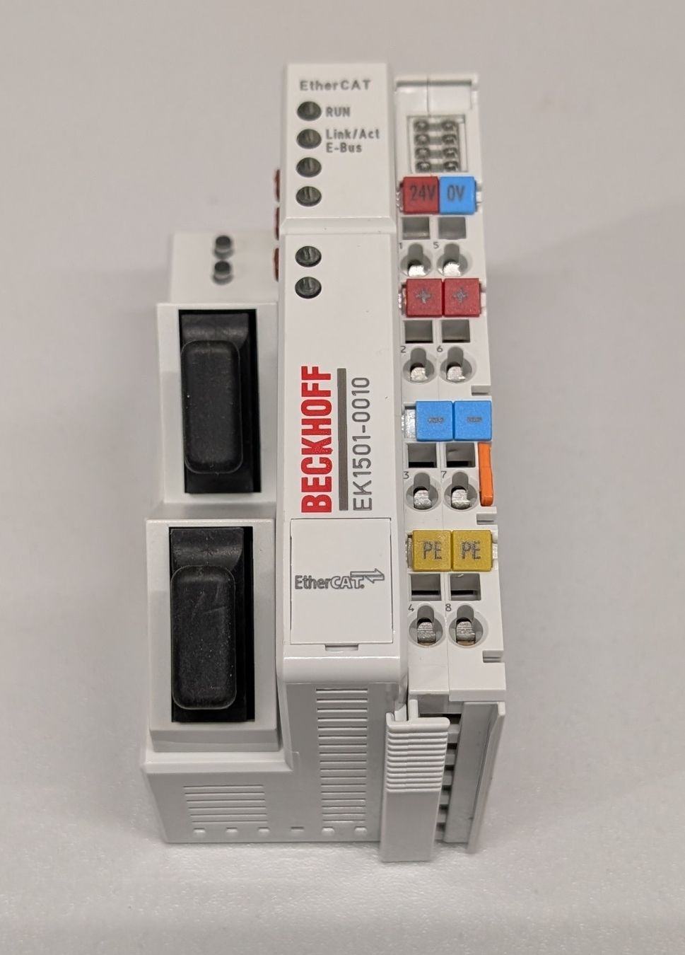 BECKHOFF EK1501-0010 EtherCAT-Koppler mit ID-Switch (Neu (gemäss ...