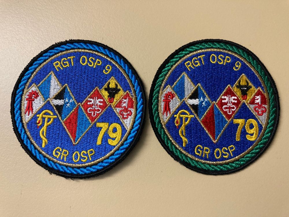 2 Badges: Gr osp 79 - Schweizer Armee | Kaufen auf Ricardo
