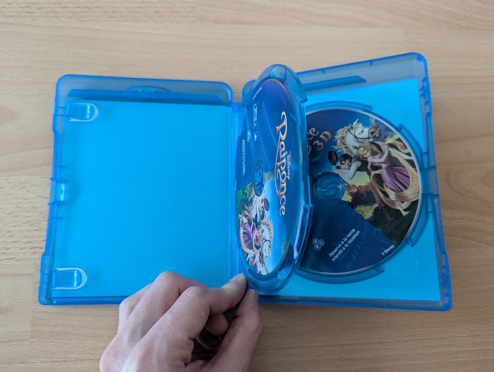 BLU-RAY RAIPONCE 3D - DISNEY (D'occasion) à Biel/Bienne pour CHF 9.9 ...
