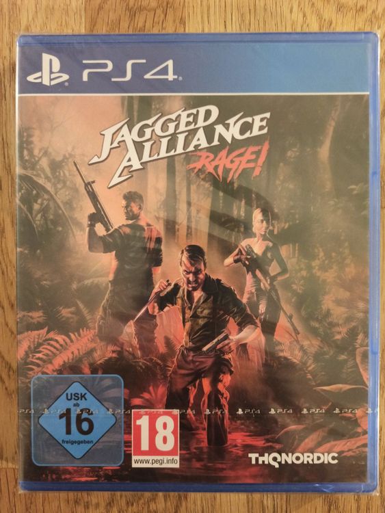 Jagged Alliance Rage! PS4 / PS5 Sealed 📀🎮📀 (Neu (gemäss Beschreibung ...