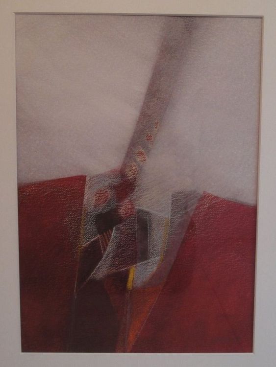 Minala Jacques, 1940, Môtiers "Méditation 1997" - Pastell (Neu (gemäss ...
