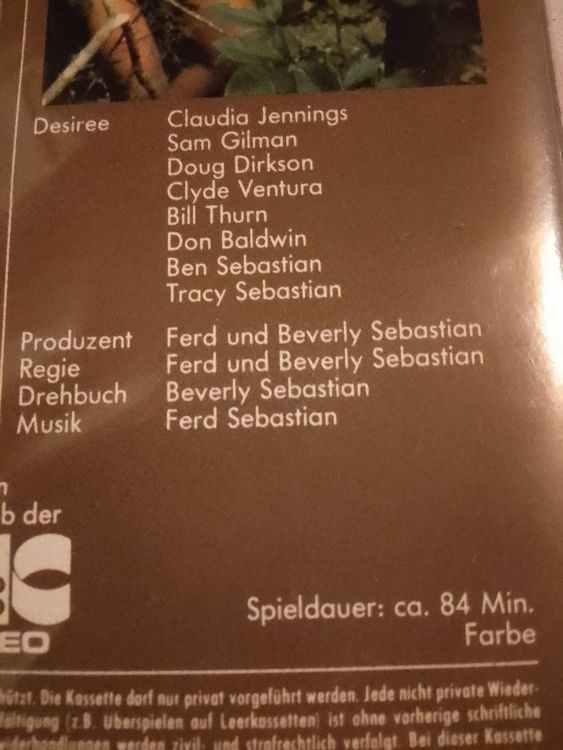 Hetzjagd im Sumpf (USA 1973) CIC Video VHS 2090 (Gebraucht) in ...