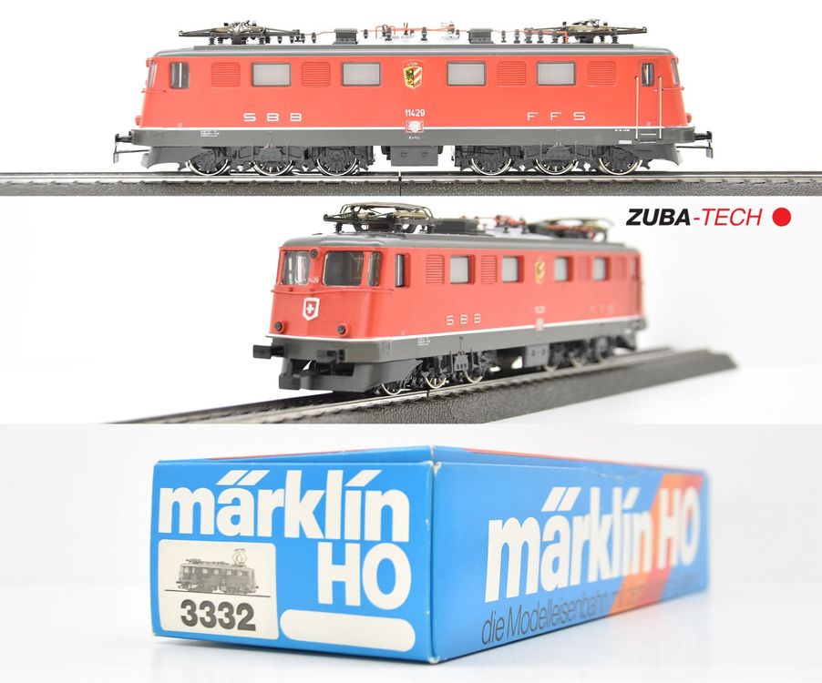 Märklin 3332 E-Lok Ae 6/6 SBB Altdorf H0 WS Analog mit OVP (Gebraucht ...