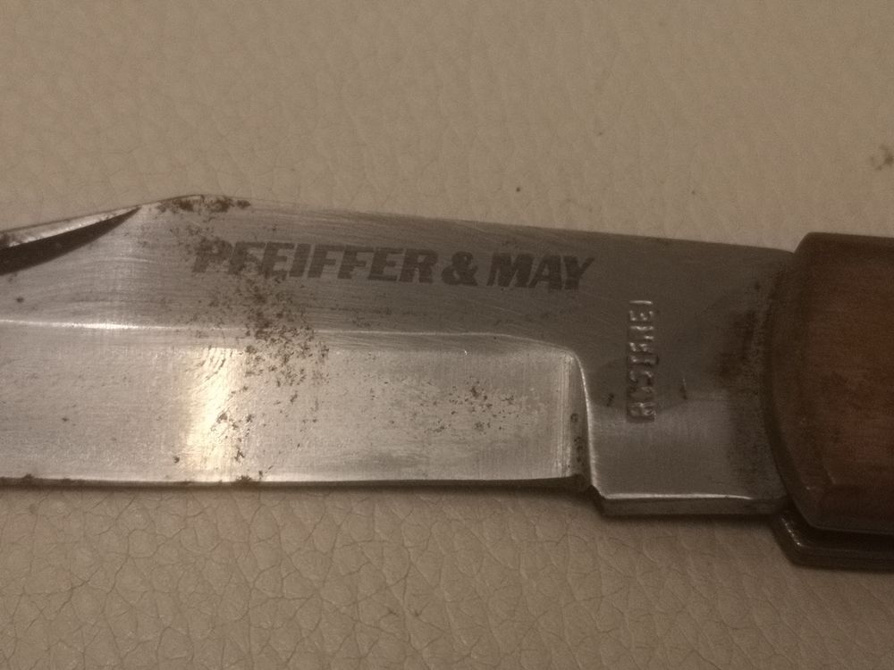 Pfeiffer & May Taschenmesser, Vintage Klappmesser Jagdmesser (Gebraucht ...