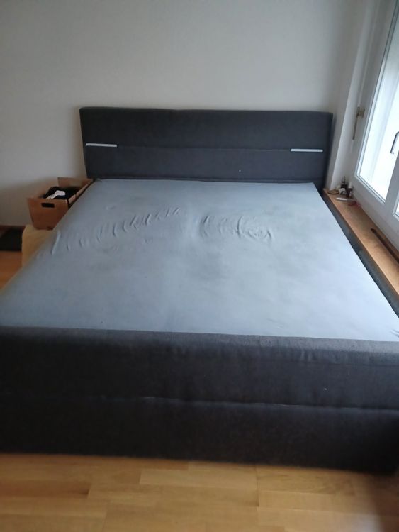 Grosses bequemes Box Springbett 220x200cm | Kaufen auf Ricardo