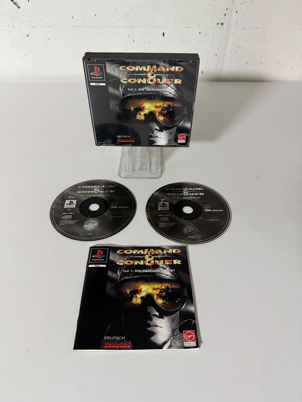 🔥 Sony PlayStation 1 Command Conquer Schwarz mit Ovp 1.- 🔥 (Gebraucht) in Winterthur für CHF 11 ...