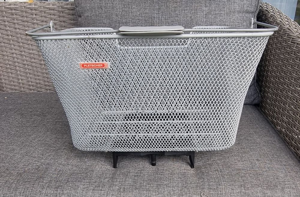 Fahrrad Korb Pletscher 18l mit Pletscher athlete halterung (Gebraucht ...