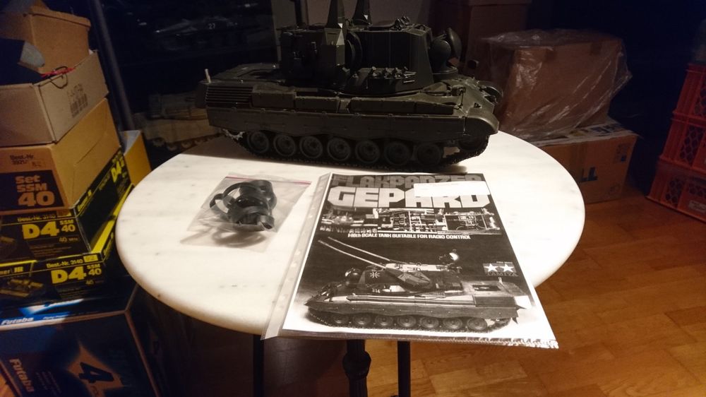 Tamiya Rc Panzer FLAKPANZER GEPARD, ITEM 56003 | Kaufen auf Ricardo