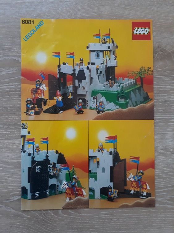 Lego Ritterburg 6081 Bauanleitung (Gebraucht) in für CHF 16 – mit ...