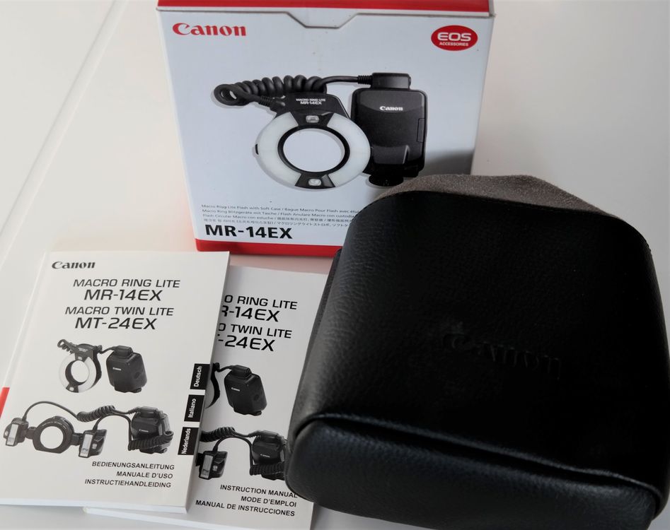 Canon MR-14 EX Ringblitz NEU! (Version 1) (Neu und originalverpackt) in ...