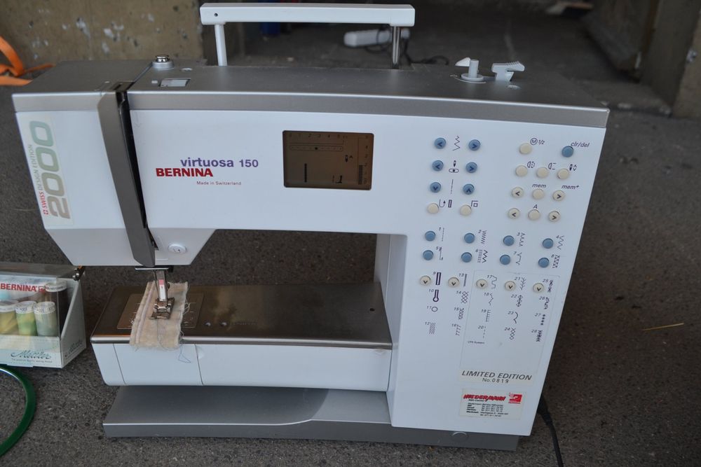 Bernina Virtuosa 150 Elektrisch viel Zuberhör ab 1Fr. (Gebraucht) in ...