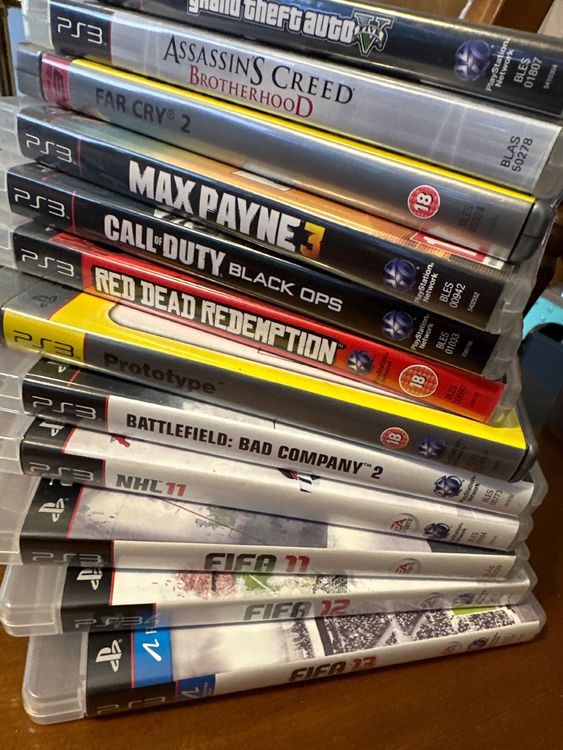 PS3 Game / Games collection inkl. GTA 5 (Gebraucht) in Wädenswil für ...