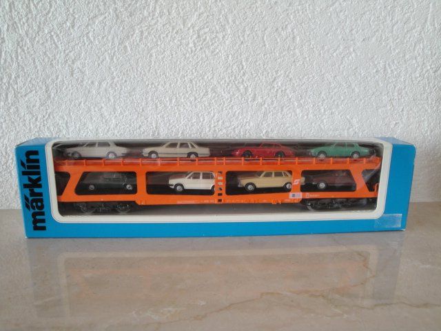 Märklin 4174 Autotransportwagen ÖBB H0 mit OVP Bei Post S | Kaufen auf ...