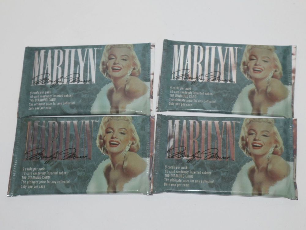 36x Marilyn Monroe Sammelbilder 1993 (Neu und originalverpackt) in Eschenbach SG für CHF 9 – mit ...