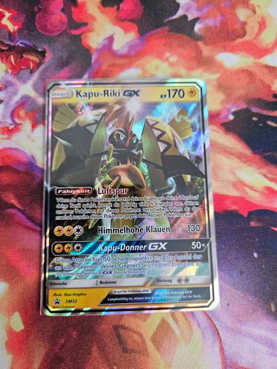 Pokemon - Kapu-Riki GX - SM33 - DE (Gebraucht) in Jonen für CHF 2 – mit ...
