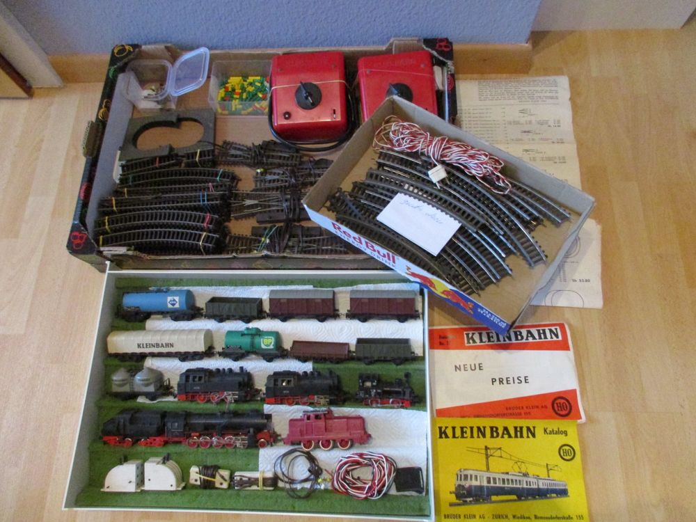 Kleinbahn HO/GS 5 Loks und 8 Güterwagen (949) | Kaufen auf Ricardo