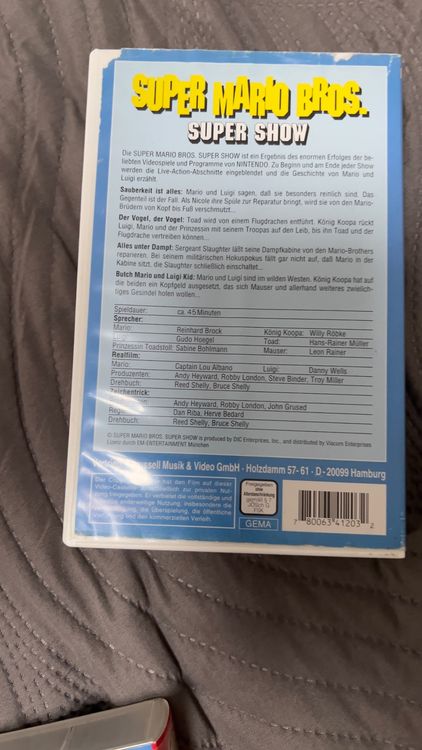Super Mario Bros. Super Show! DVD - Alles unter Dampf (Gebraucht) in Stein AG für CHF 5 – mit ...
