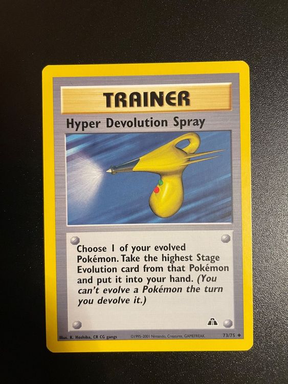 Neo Discovery Hyper Devolution Spray 73/75 NM ab 1 | Kaufen auf Ricardo