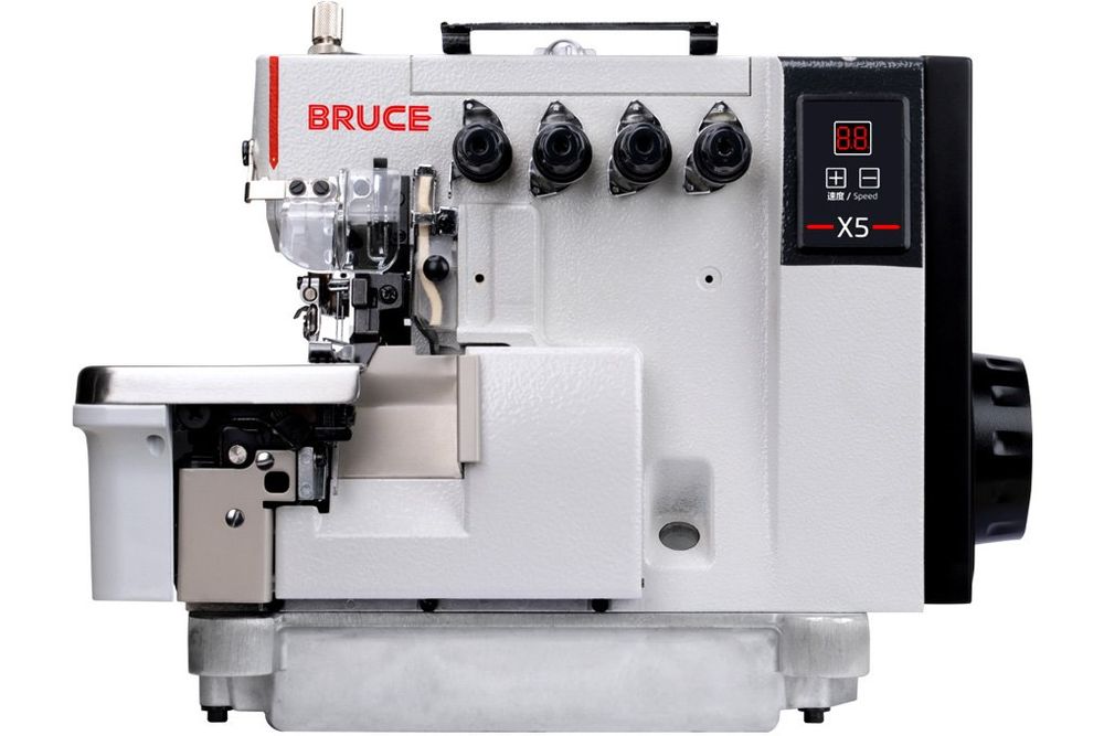 BRUCE 2-Nadel Overlock, Industrienähmaschine (Neu (gemäss Beschreibung ...