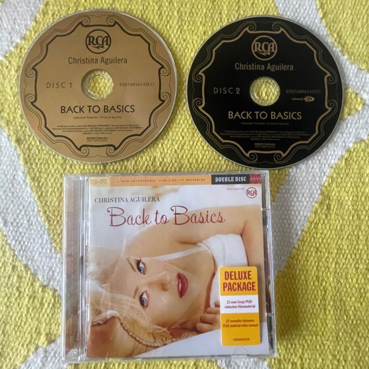 CHRISTINA AGUILERA-2CD BACK TO BASICS DELUXE PACKAGE (Gebraucht) in ...