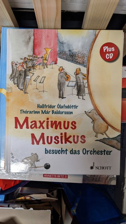 Buch mit CD "Maximus Musikus besucht das Orchester" (Gebraucht) in ...