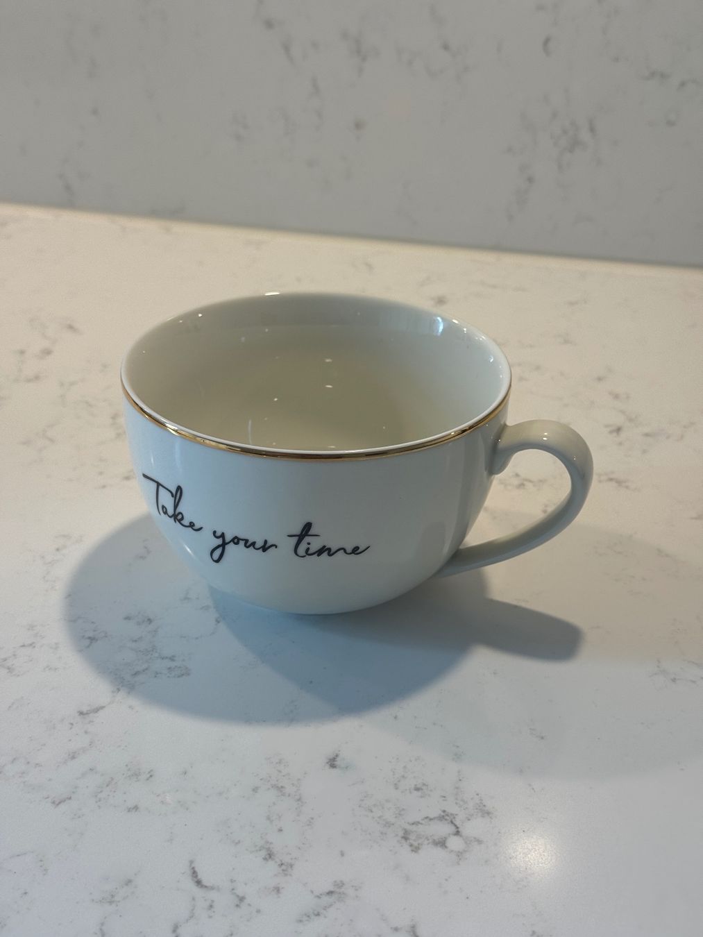 H&M Home Tasse „Take your time“ (Gebraucht) in Zürich für CHF 2 – nur ...