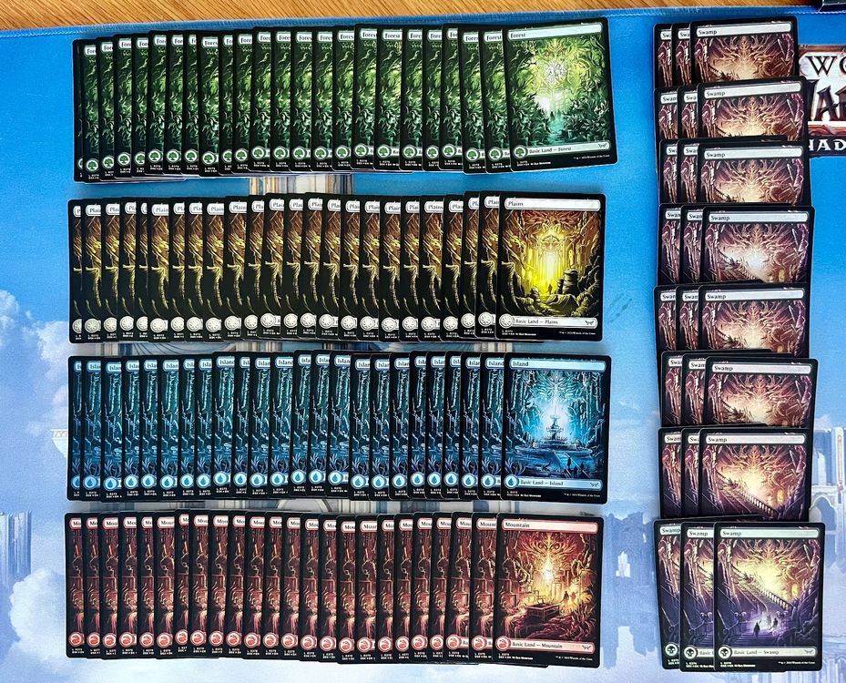 Mtg full art lands collection all foil (144) - Duskmourn | Kaufen auf ...