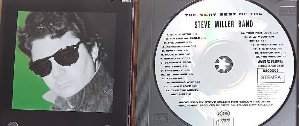 🎵 CD - Steve Miller Band -The Very Pop Rock, Classic Rock (Gebraucht ...