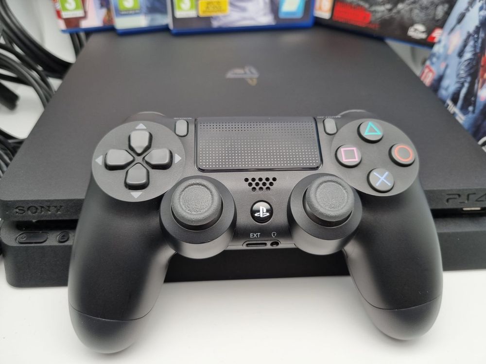 Sony PlayStation 4 PS4 SLIM Konsole Set / Bundle (CUH-2116B) (Gebraucht ...