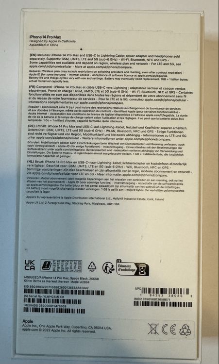 iPhone 14 Pro Max 256 GB (Defekt) in Altstätten SG für CHF 239 – mit ...