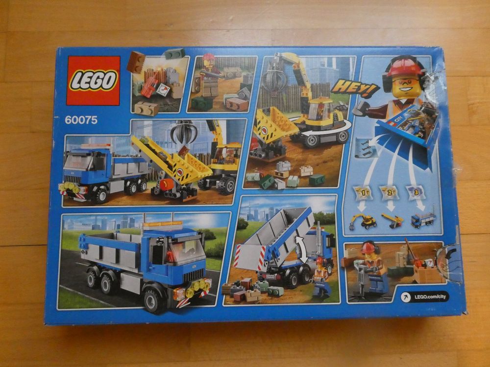 Lego City 60075 Bagger, Lastwagen mit Förderband (Gebraucht) in Adlikon ...