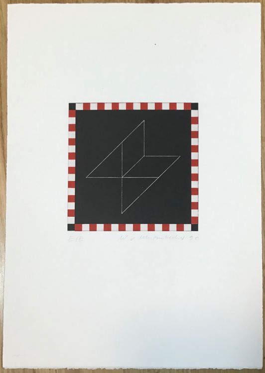 Werner von MUTZENBECHER (1937) Sehr Seltener Radierung Hands (Gebraucht) in Root für CHF 25 ...