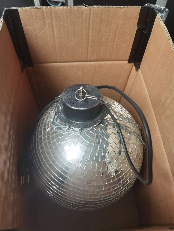Discokugel 30cm mit Motor (Gebraucht) in Aesch LU für CHF 30 – nur ...