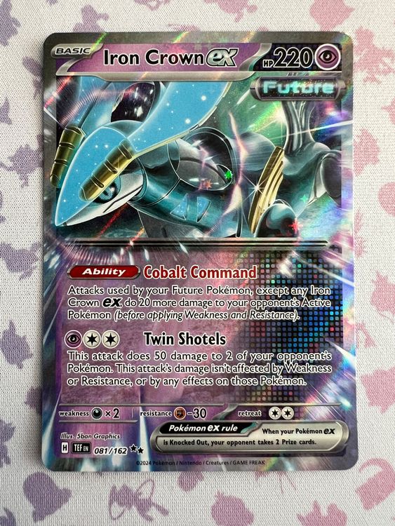 🇬🇧 Iron Crown EX | Pokemon Temporal Forces | TEF 081/162 | Kaufen auf ...