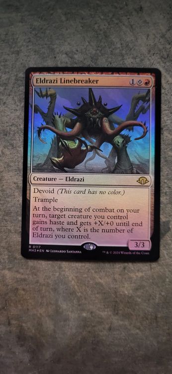Eldrazi Linebreaker Foil (Neu (gemäss Beschreibung)) in Wilen b ...