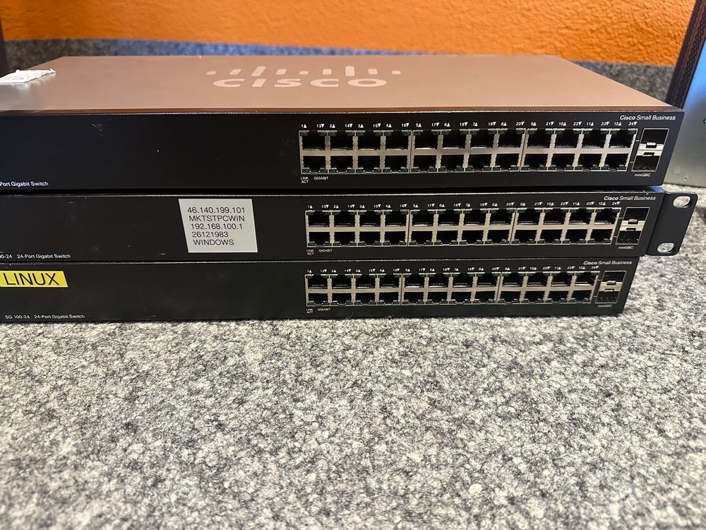 Cisco SG 100-24 24-Port Gigabit Switch (Gebraucht) in Rapperswil SG für ...