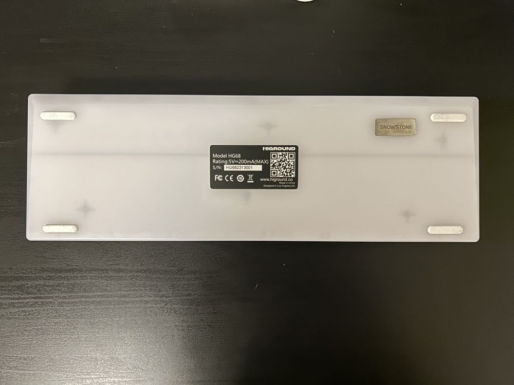 Higround Keyboard. Snowstone. White | Kaufen auf Ricardo